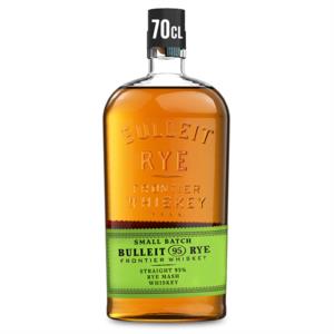 Bulleit Bourbon Rye Whiskey, 70 cl x 6