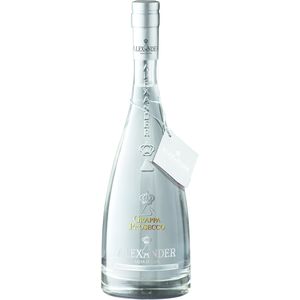Bottega Grappa Prosecco Alexander, 70 cl x 6