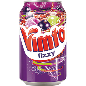Vimto Fizzy Original,Cans, 330 ml x 24