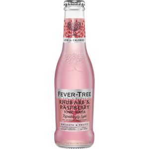 Fever Tree Refreshingly Light Rhubarb & Raspberry Tonic Water NRB, 200 ...