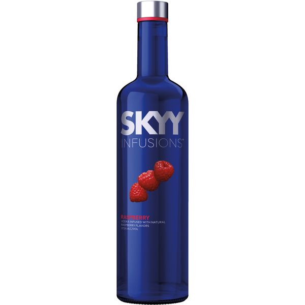 SKYY Infusions Raspberry Vodka, 70 cl x 6