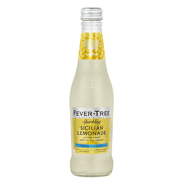 Fever-Tree Sparkling Sicilian Lemonade , 275 ml x 12