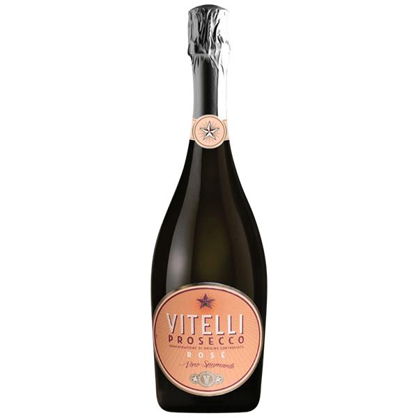 Vitelli Prosecco Rose Extra Dry NV 20cl 10.5% , 20 cl x 24