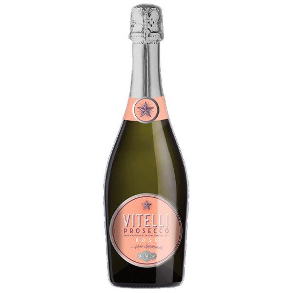 Vitelli Prosecco Rose Extra Dry NV 10.5% , 75 cl x 12